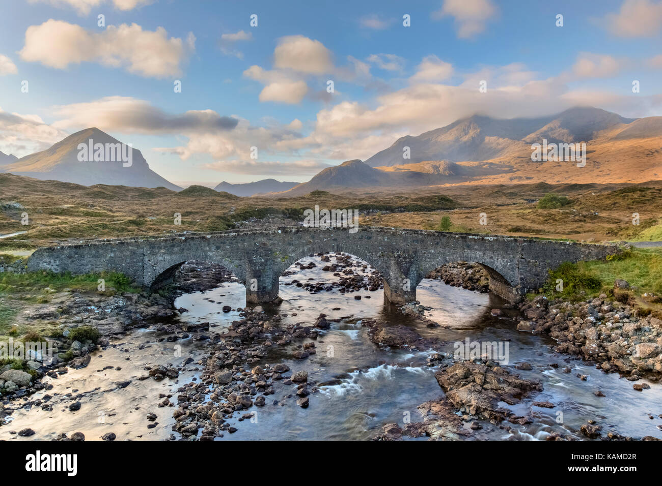 Sligachan, Cuillins, Isle of Skye, Scotland, United Kingdom Stock Photo ...