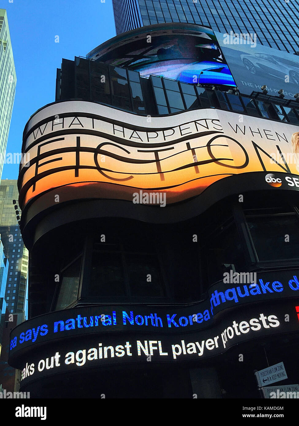 Wrap Around Moving Billboard at ABC TV Network Studios in Times Square ...