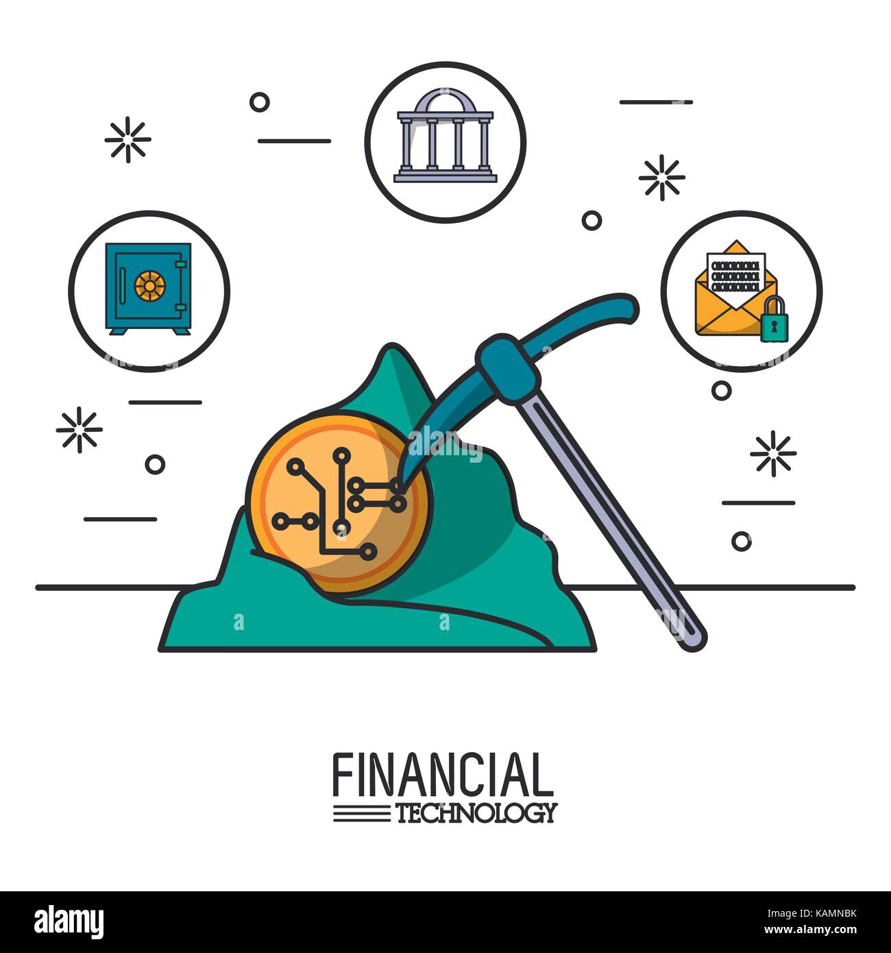 Money and financial technology Stock Vector Image & Art - Alamy
