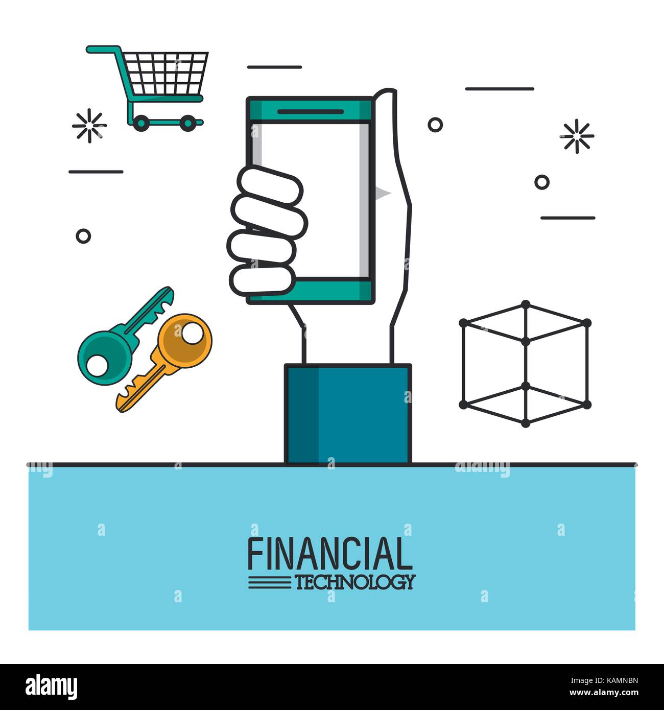 Money and financial technology Stock Vector Image & Art - Alamy