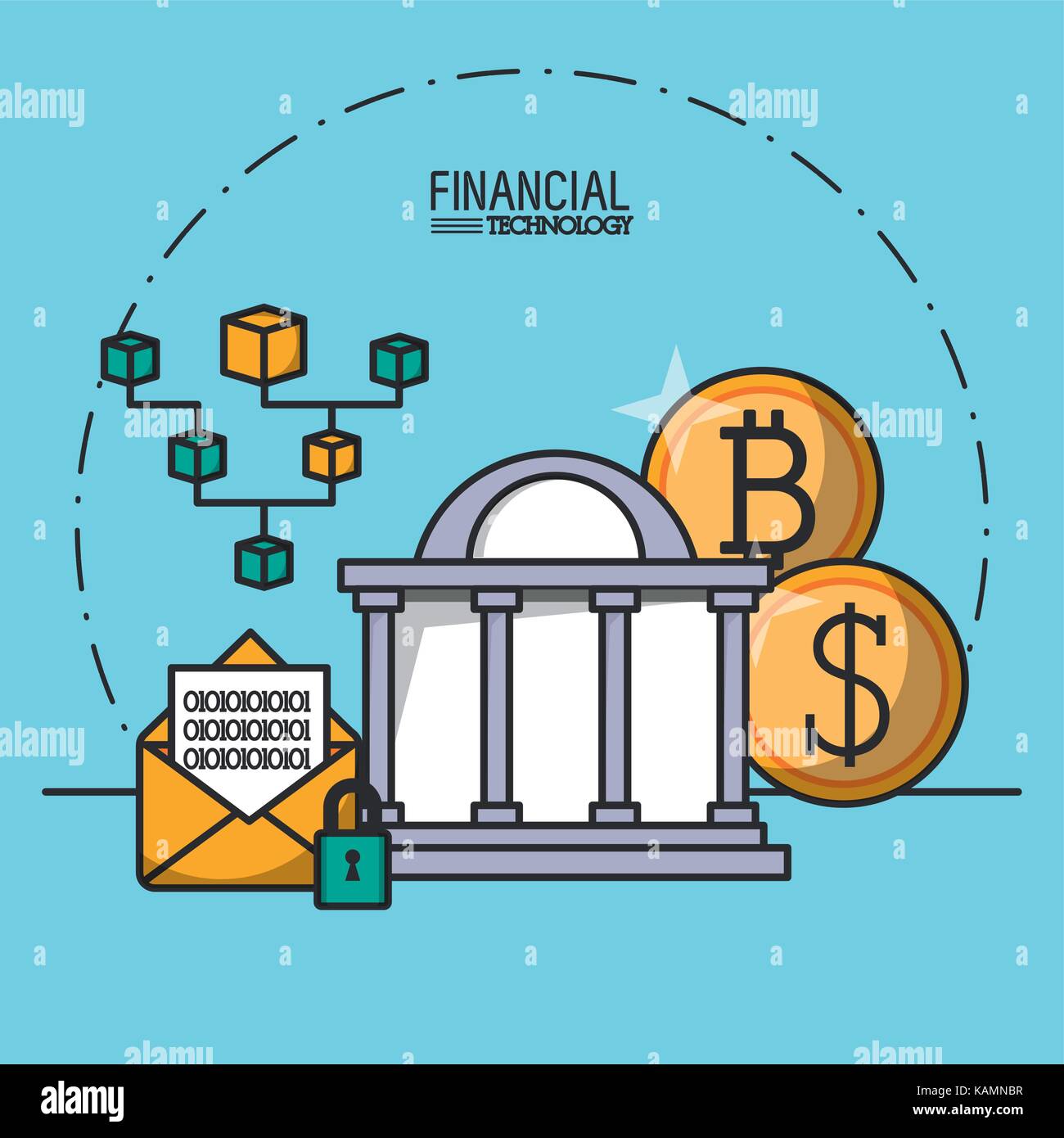 Money and financial technology Stock Vector Image & Art - Alamy