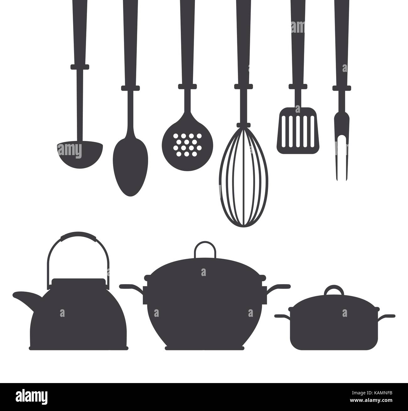 Kitchen utensils icons Stock Vector Image & Art - Alamy