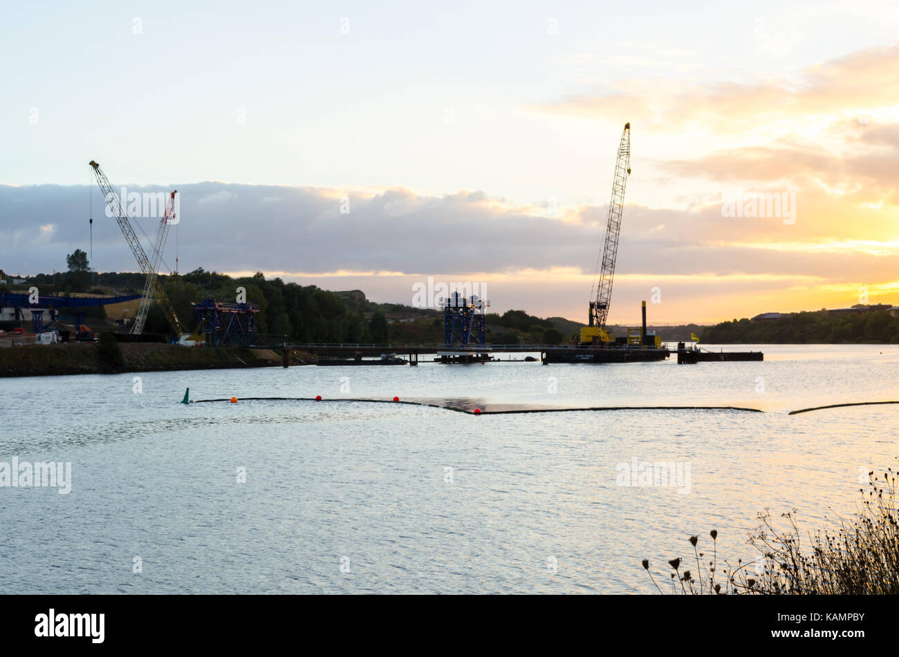 Steel bridge construction new hi-res stock photography and images - Alamy