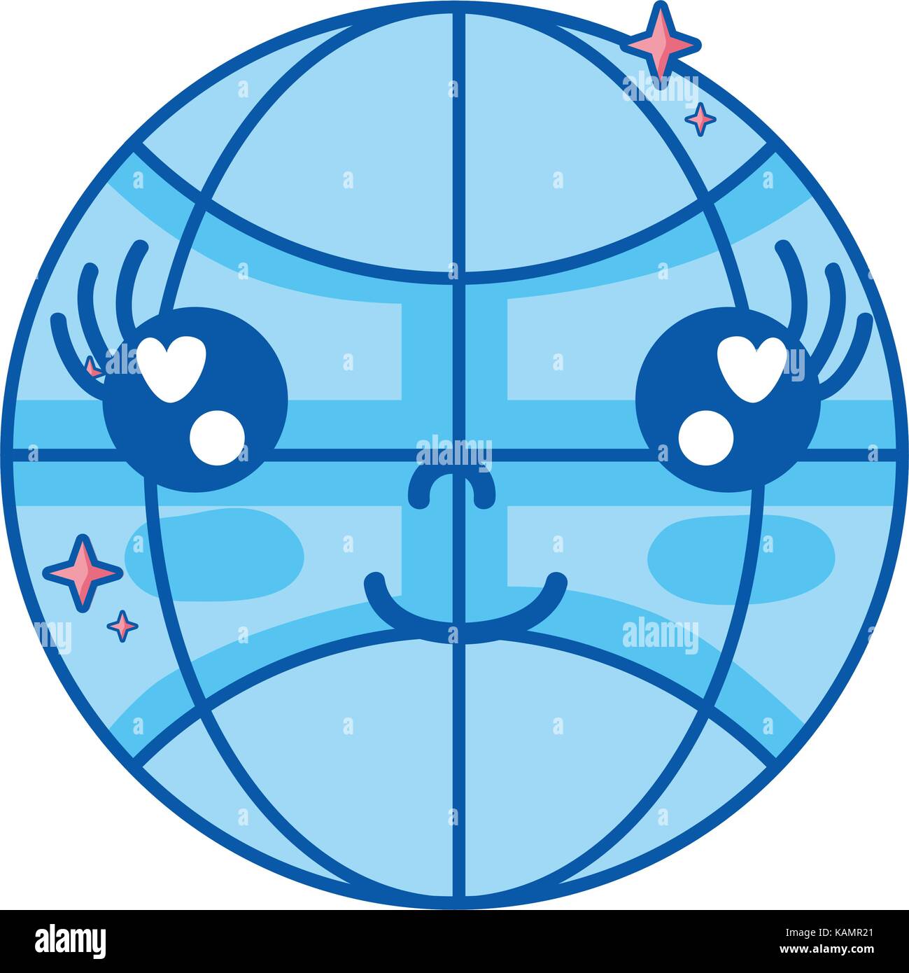 kawaii cute happy global connect Stock Vector Image & Art - Alamy