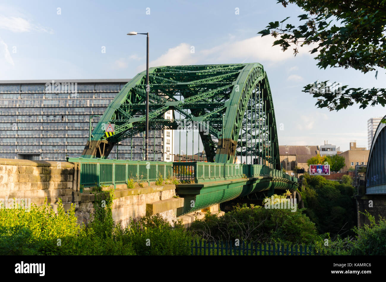 Wearmouth Bridge (1929), Sunderland, Viewed from the Northern Side of ...