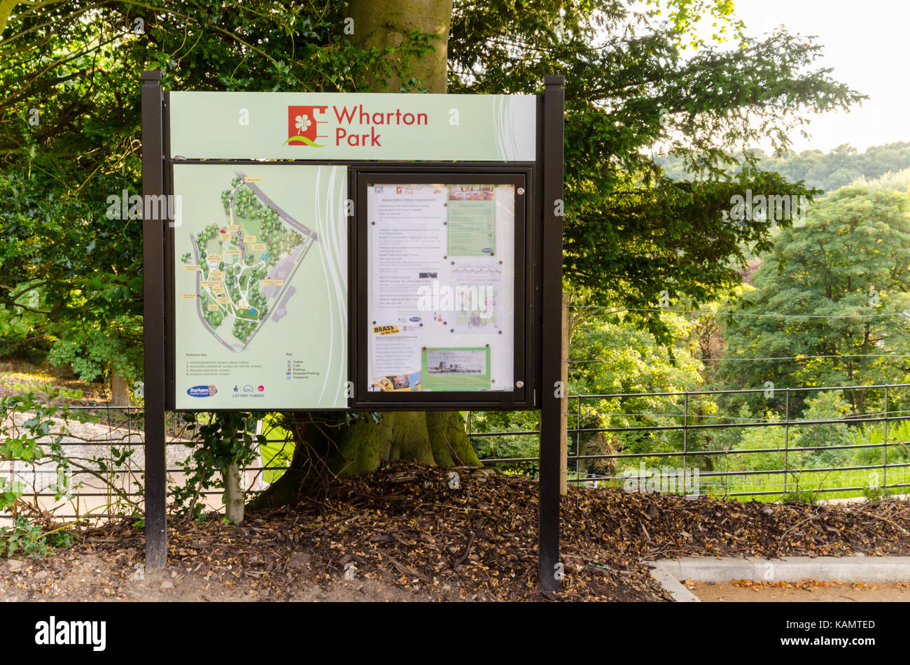 Park notice board hi-res stock photography and images - Alamy