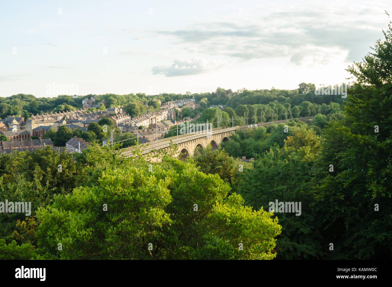 Durham viaduct hi-res stock photography and images - Alamy