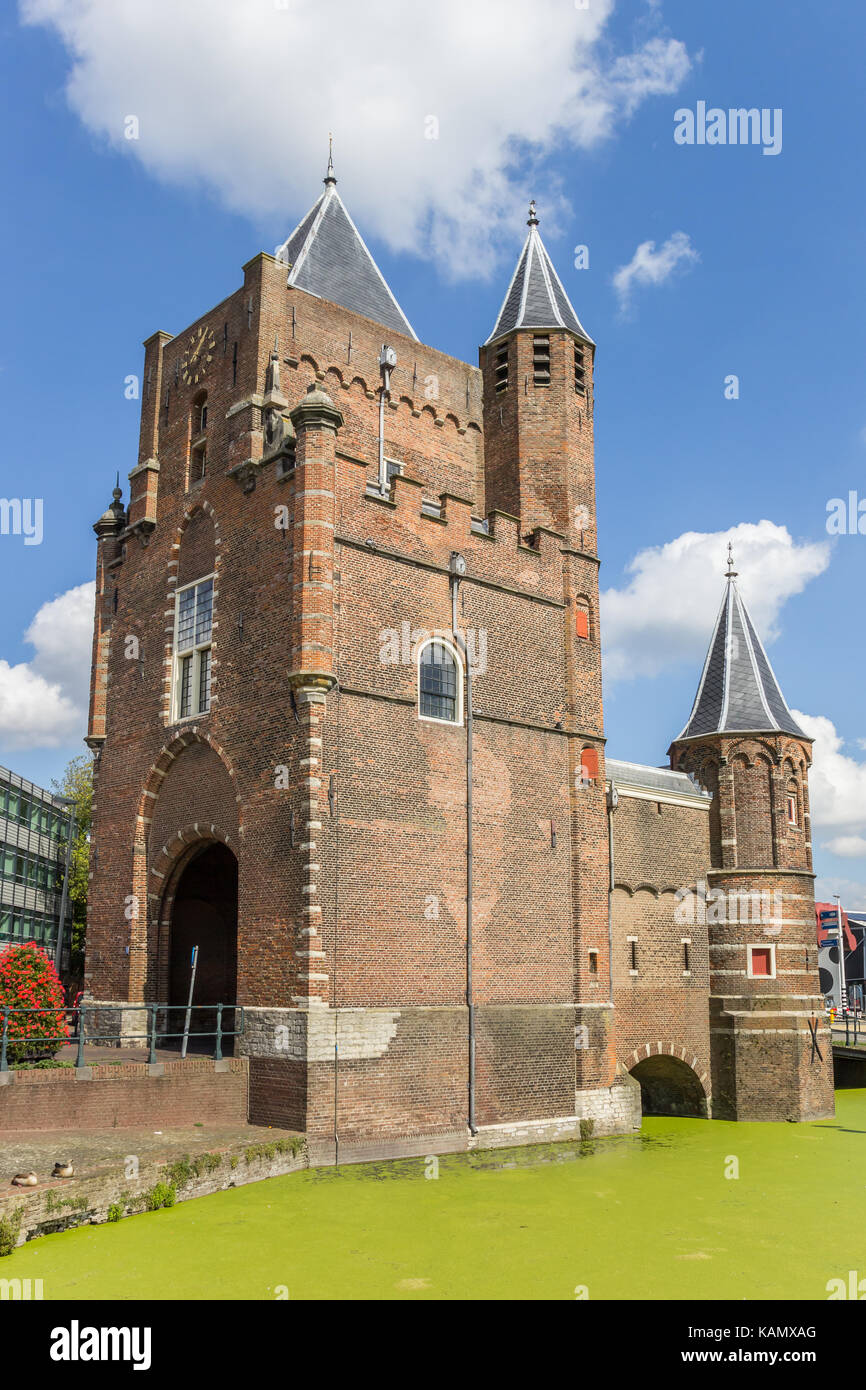 Old city gate Amsterdamse Poort in Haarlem, Netherlands Stock Photo - Alamy