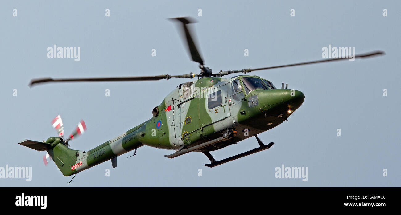 Army Lynx Performing at the Southport Air Show in Southport, Lancashire ...