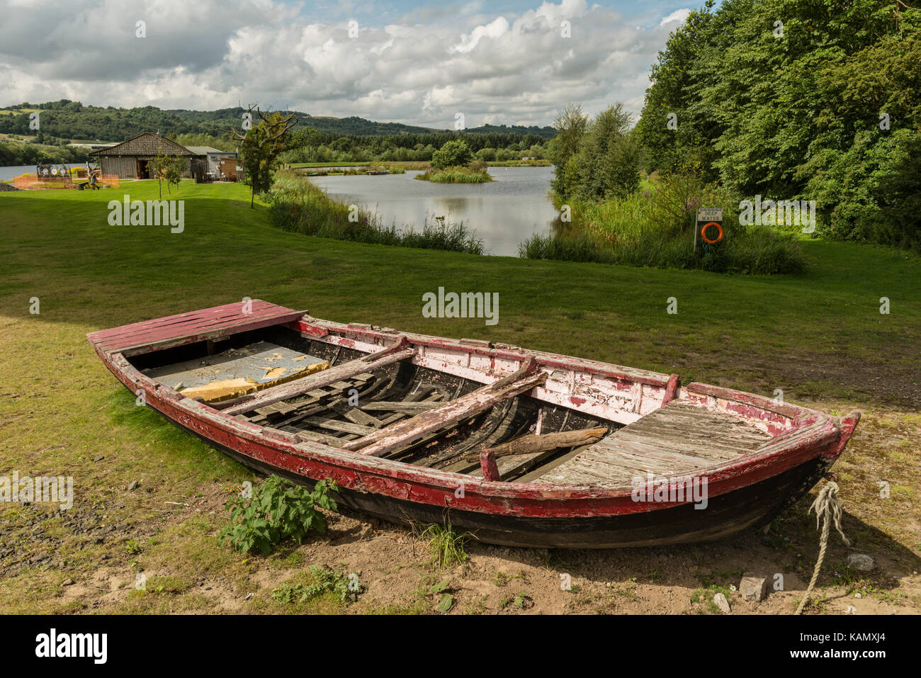 Willowgate Fisheries Regeneration project, Perth, Scotland, UK Stock ...