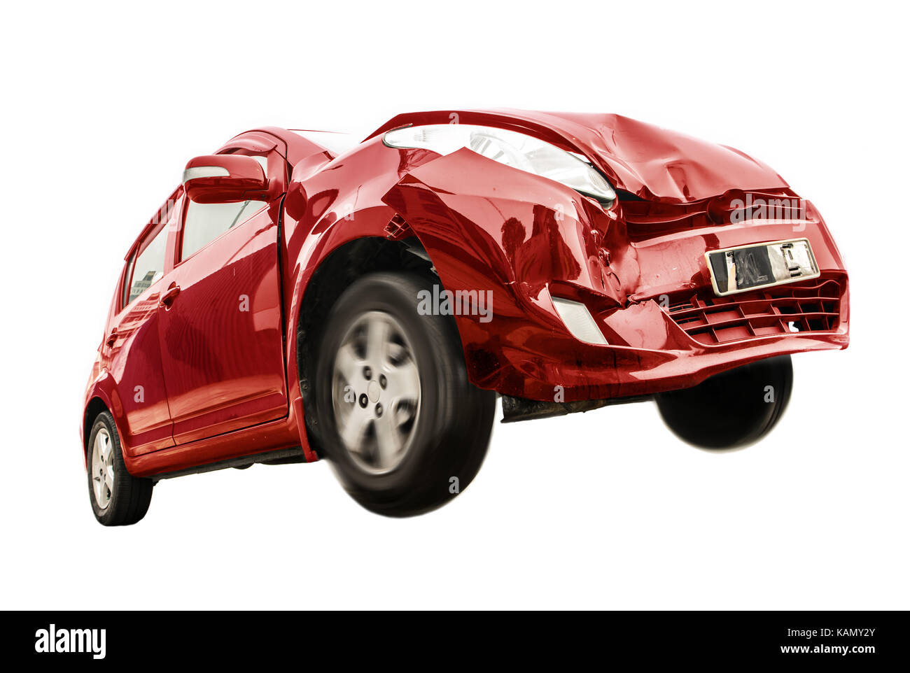 Rally accident Cut Out Stock Images & Pictures - Alamy