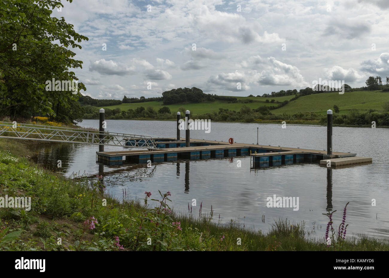 Willowgate Fisheries Regeneration project, Perth, Scotland, UK Stock ...