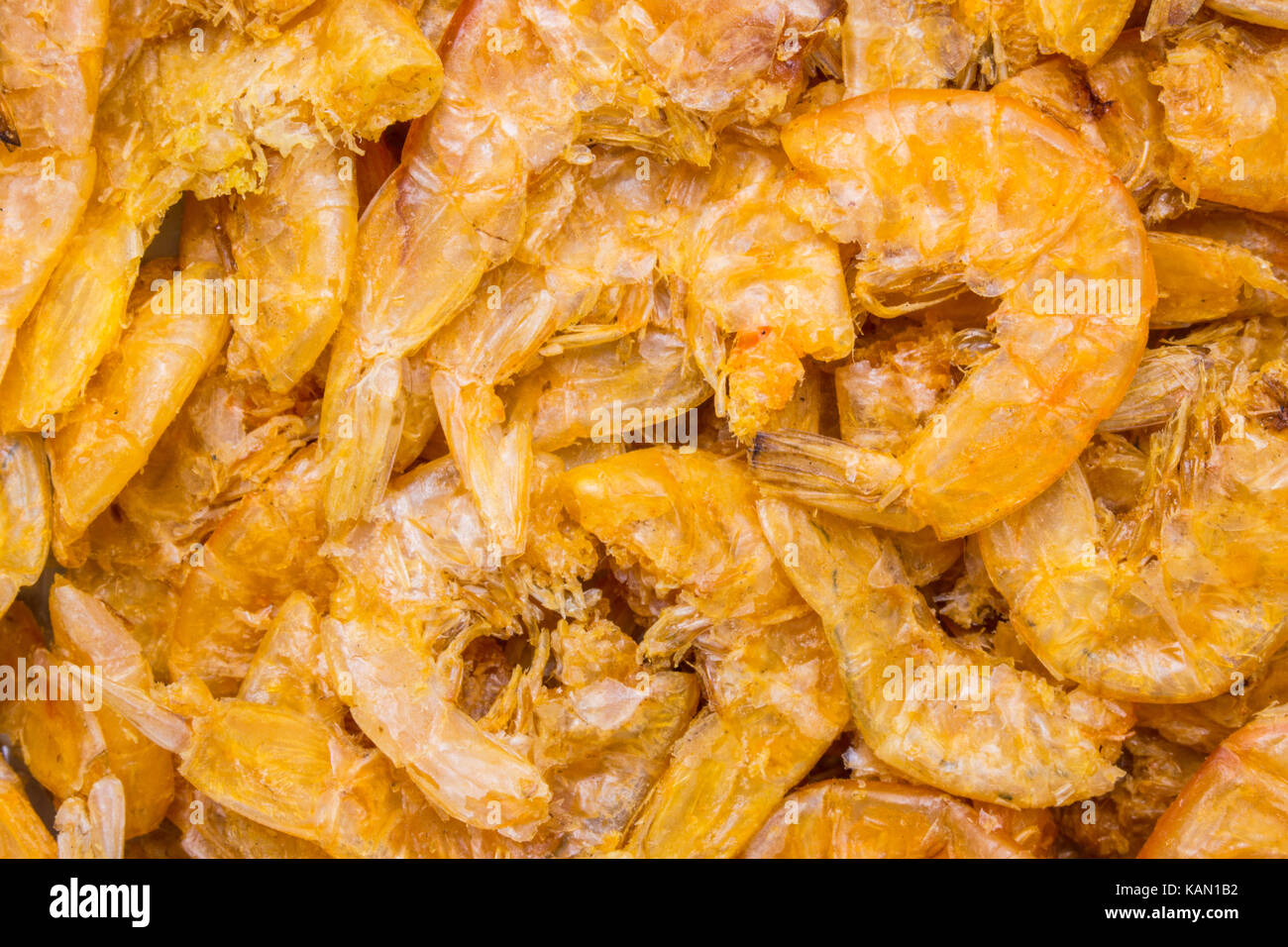 Close up of dried salted prawn, sea food Stock Photo - Alamy
