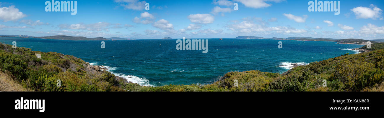 Panorama of King George Sound in Albany, Western Australia Stock Photo ...