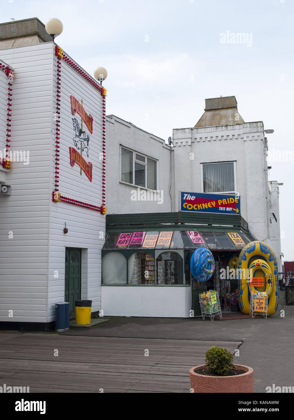 Cockney Pride - Clacton Pier, Clacton, Essex, England, UK Stock Photo ...