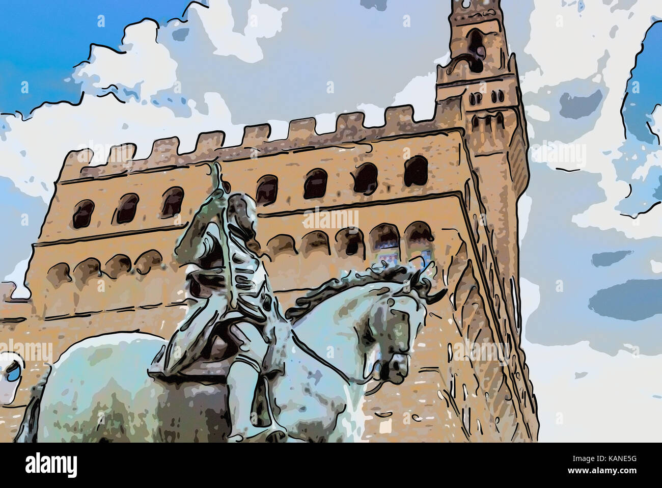 the memories of the Medici court in the walls of the Palazzo della ...