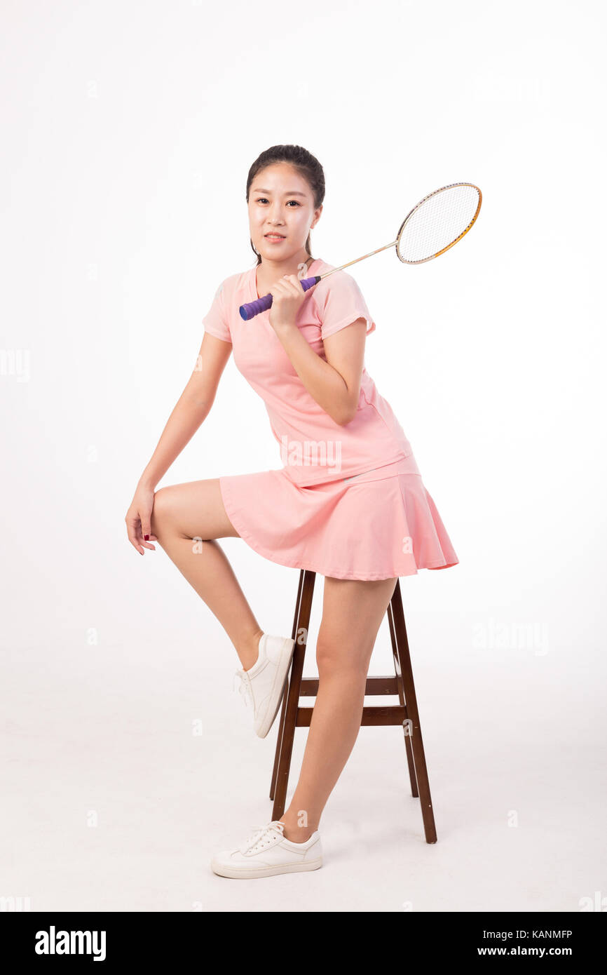 Asian badminton hi-res stock photography and images - Alamy
