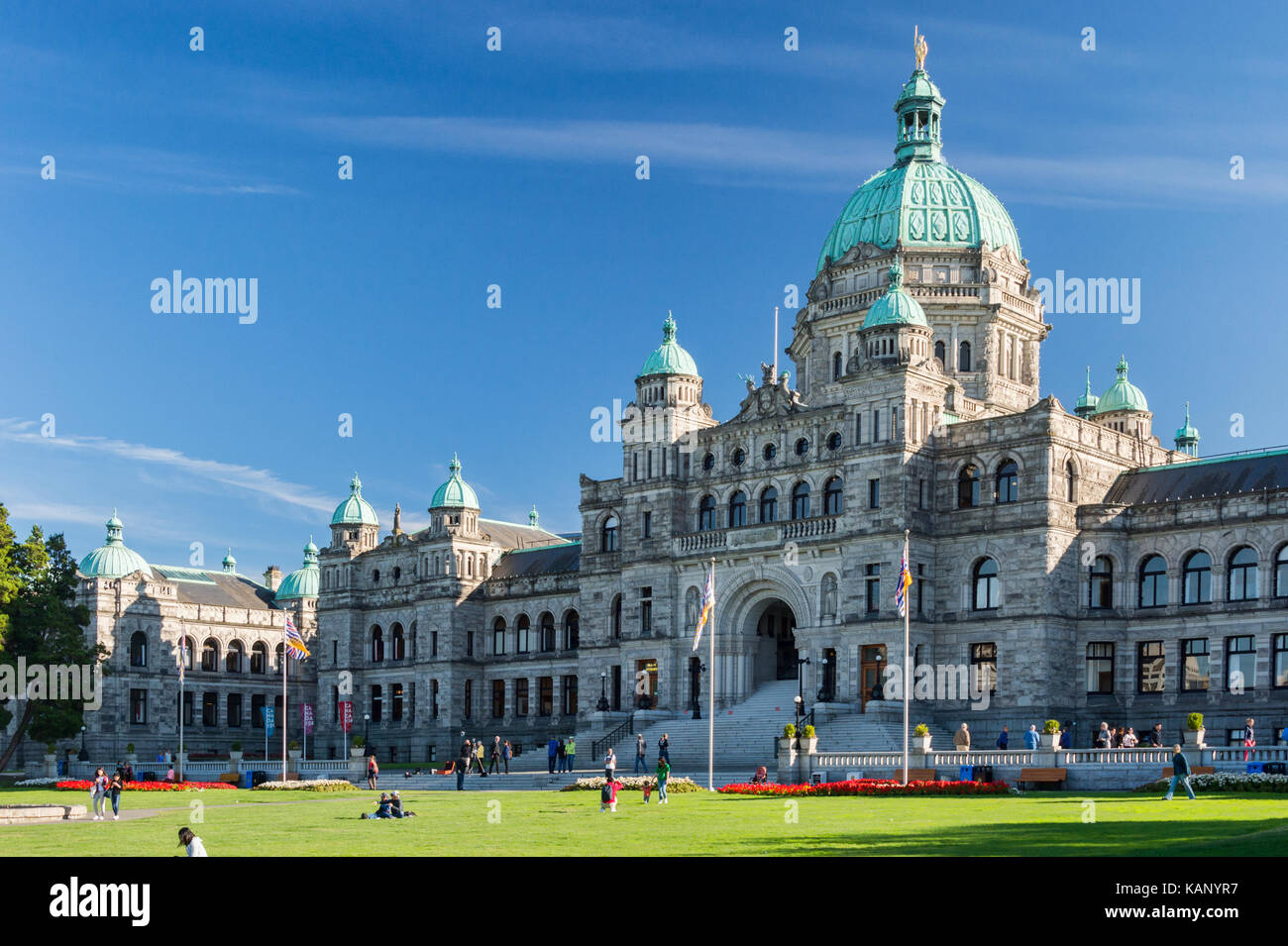 Victoria capital of bc parliament buildings hi-res stock photography ...