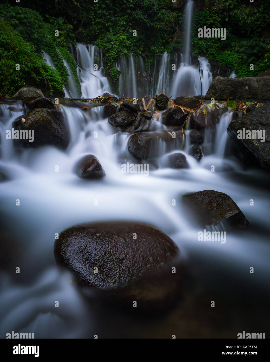 Waterfall in East Java Indonesia Stock Photo - Alamy