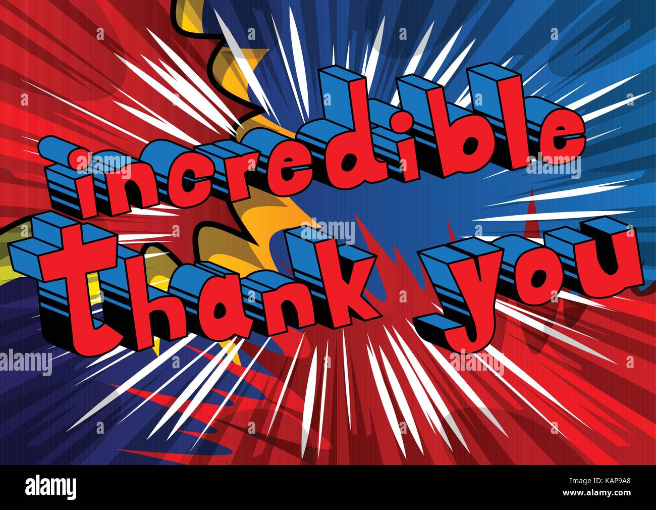 Thank Comic Book Style Word Stock Photos & Thank Comic Book Style Word ...