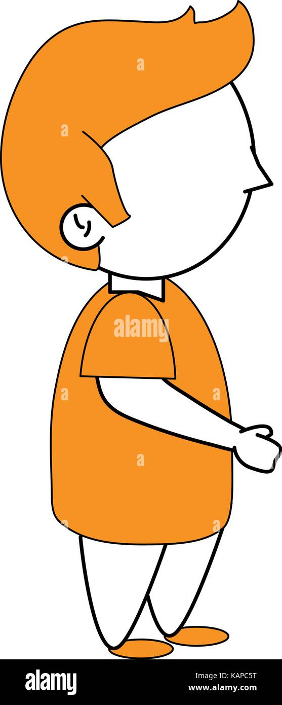 Little boy cartoon Stock Vector Image & Art - Alamy