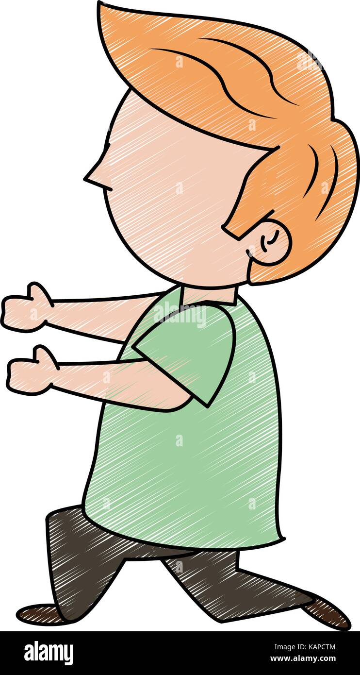 Little boy cartoon Stock Vector Image & Art - Alamy