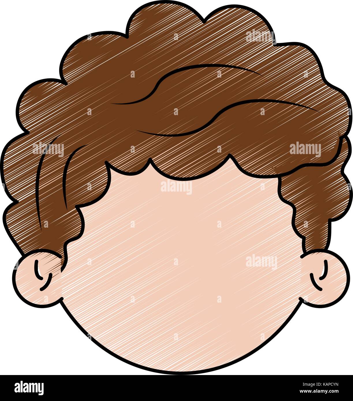 Kid boy faceless Stock Vector Image & Art - Alamy