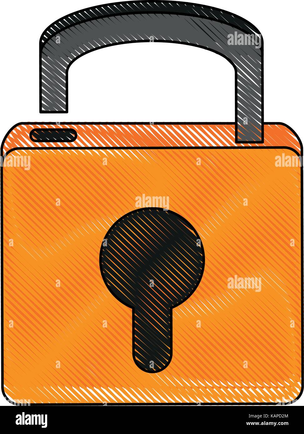 Security padlock symbol Stock Vector Image & Art - Alamy