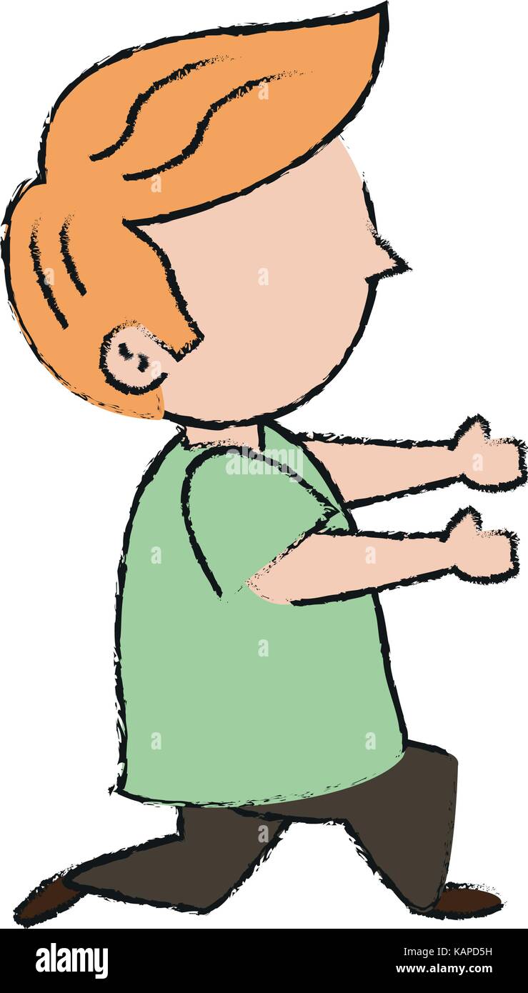 Kid boy faceless Stock Vector Image & Art - Alamy
