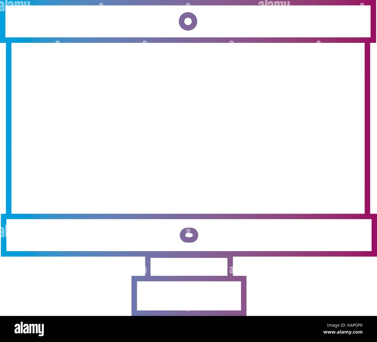 line computer technology with electronic information Stock Vector Image ...