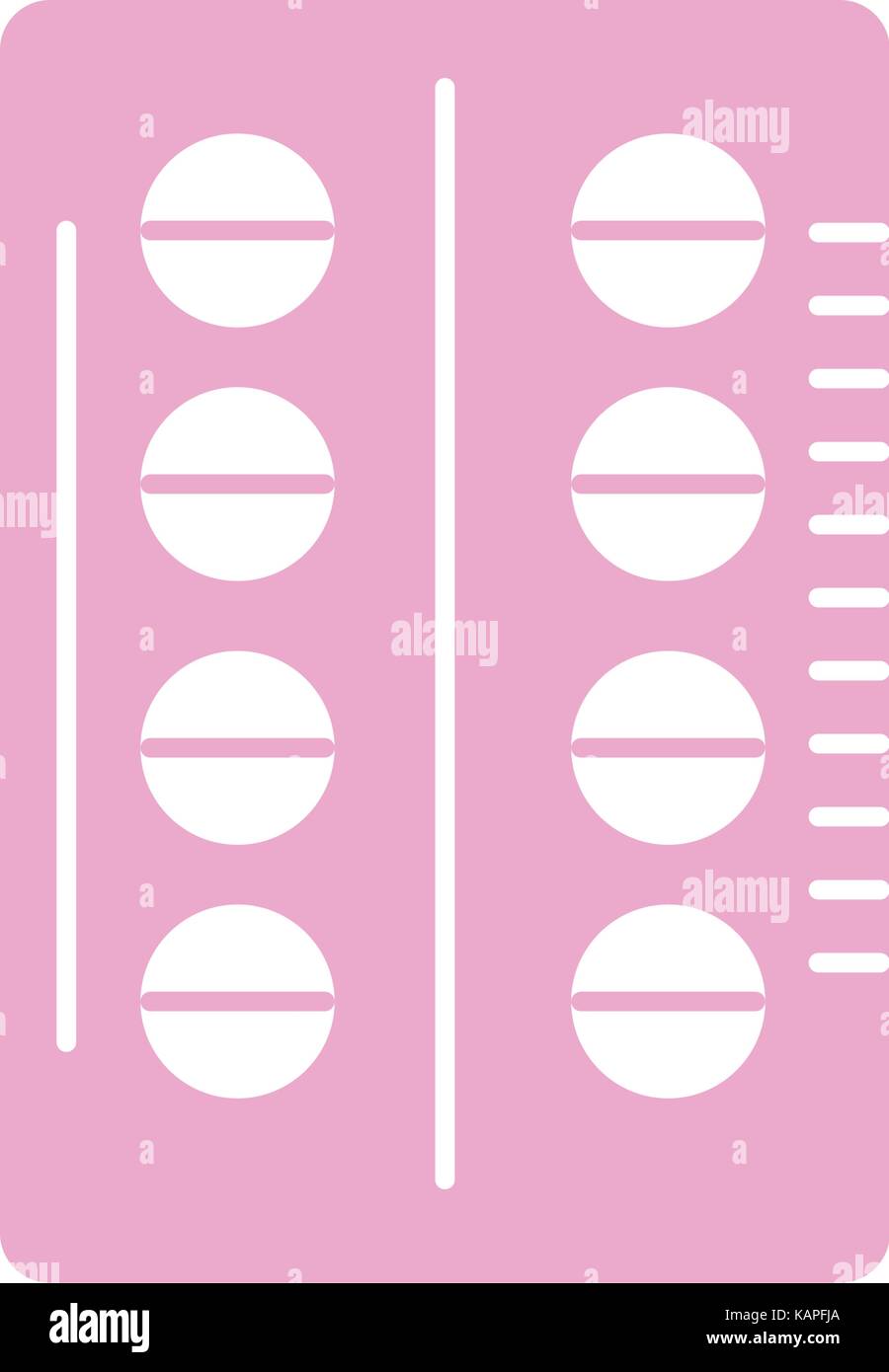 silhouette pill pharmaceutical medicine to treatment Stock Vector Image ...