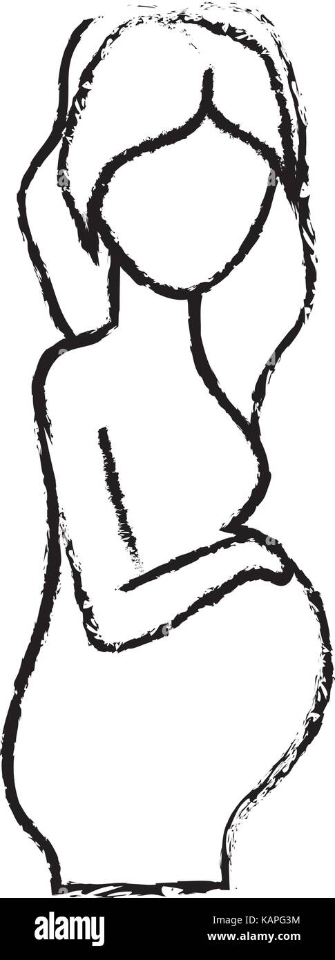 Female health expecting baby Black and White Stock Photos & Images - Alamy