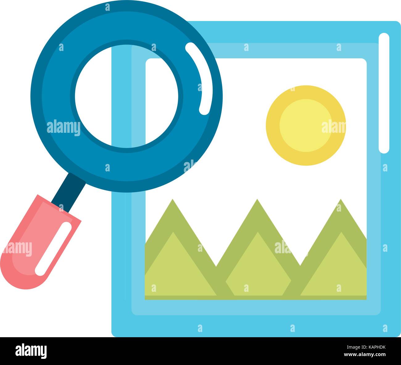 Magnifying glass wall art hi-res stock photography and images - Alamy