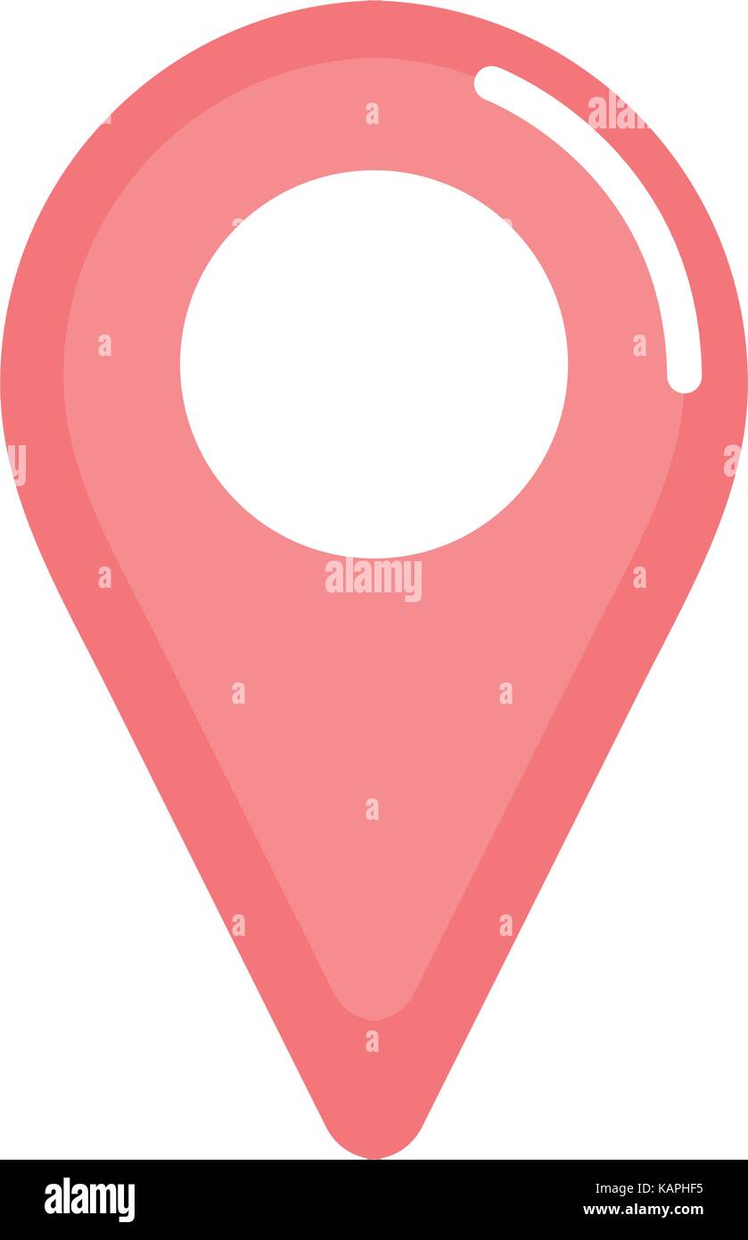 location symbol to seach in the map icon Stock Vector Image & Art - Alamy
