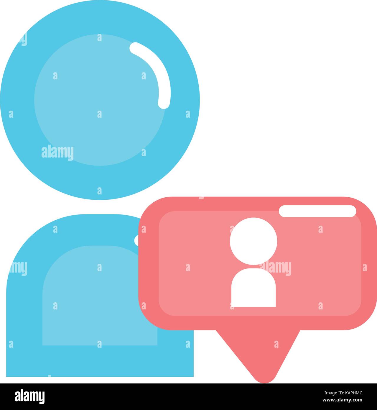 Male avatar chat bubble Stock Vector Images - Alamy