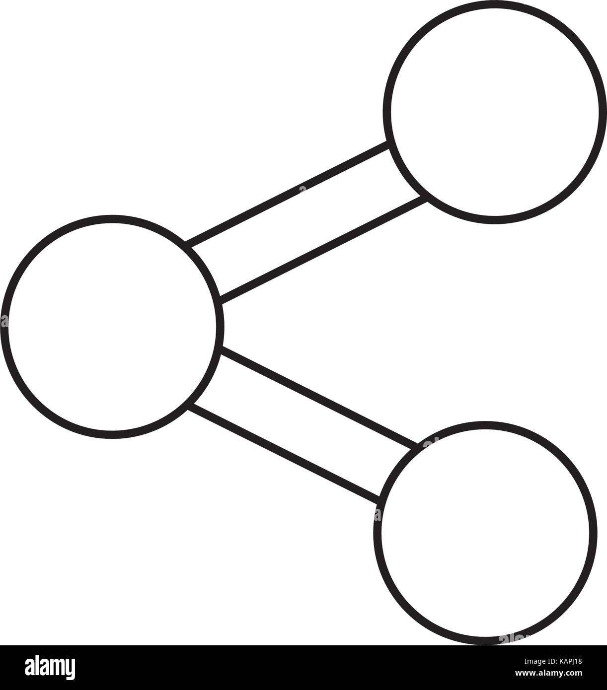 line share social media sign icon Stock Vector Image & Art - Alamy