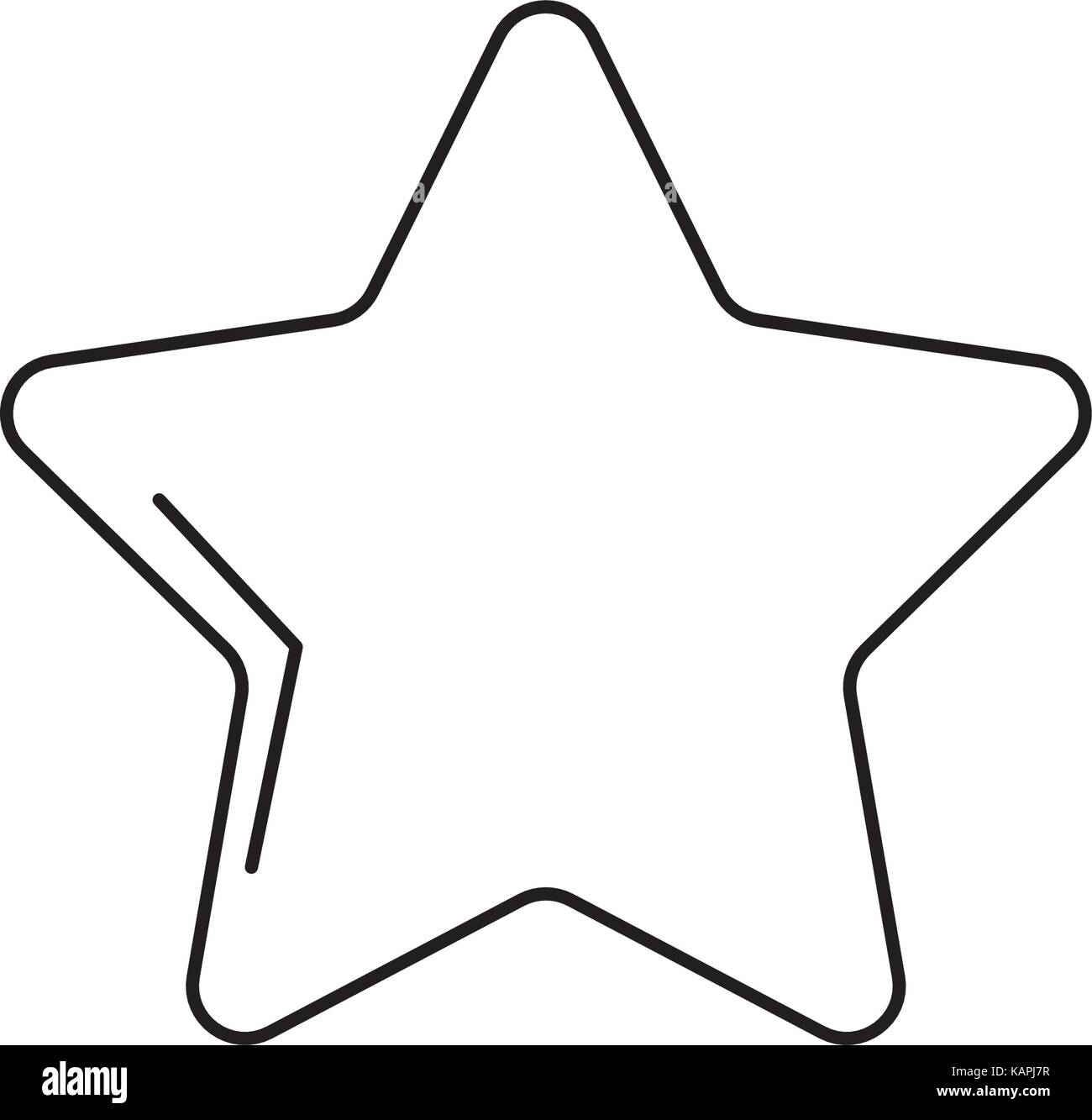 line nice star spartly design icon Stock Vector Image & Art - Alamy