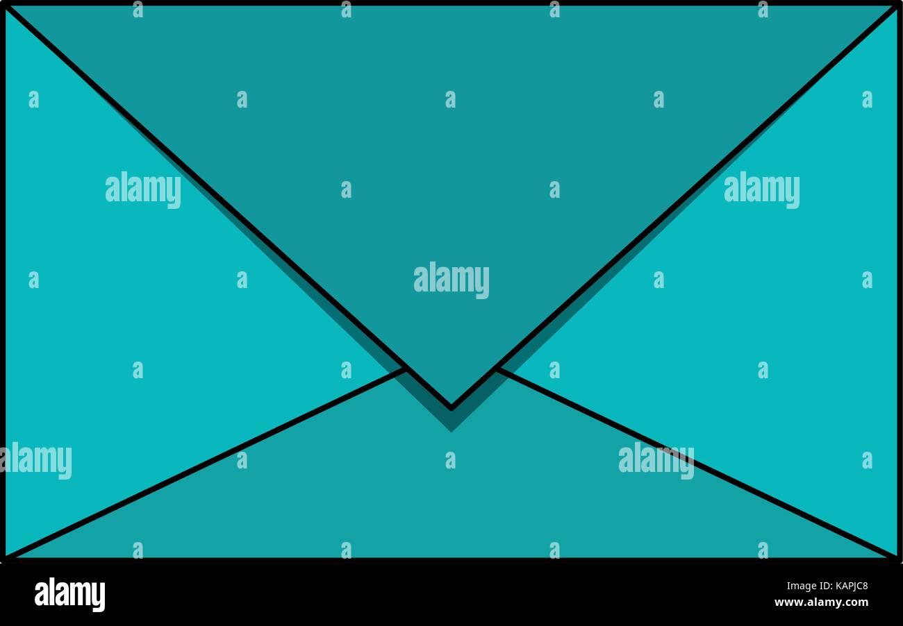 message envelope icon image Stock Vector Image & Art - Alamy