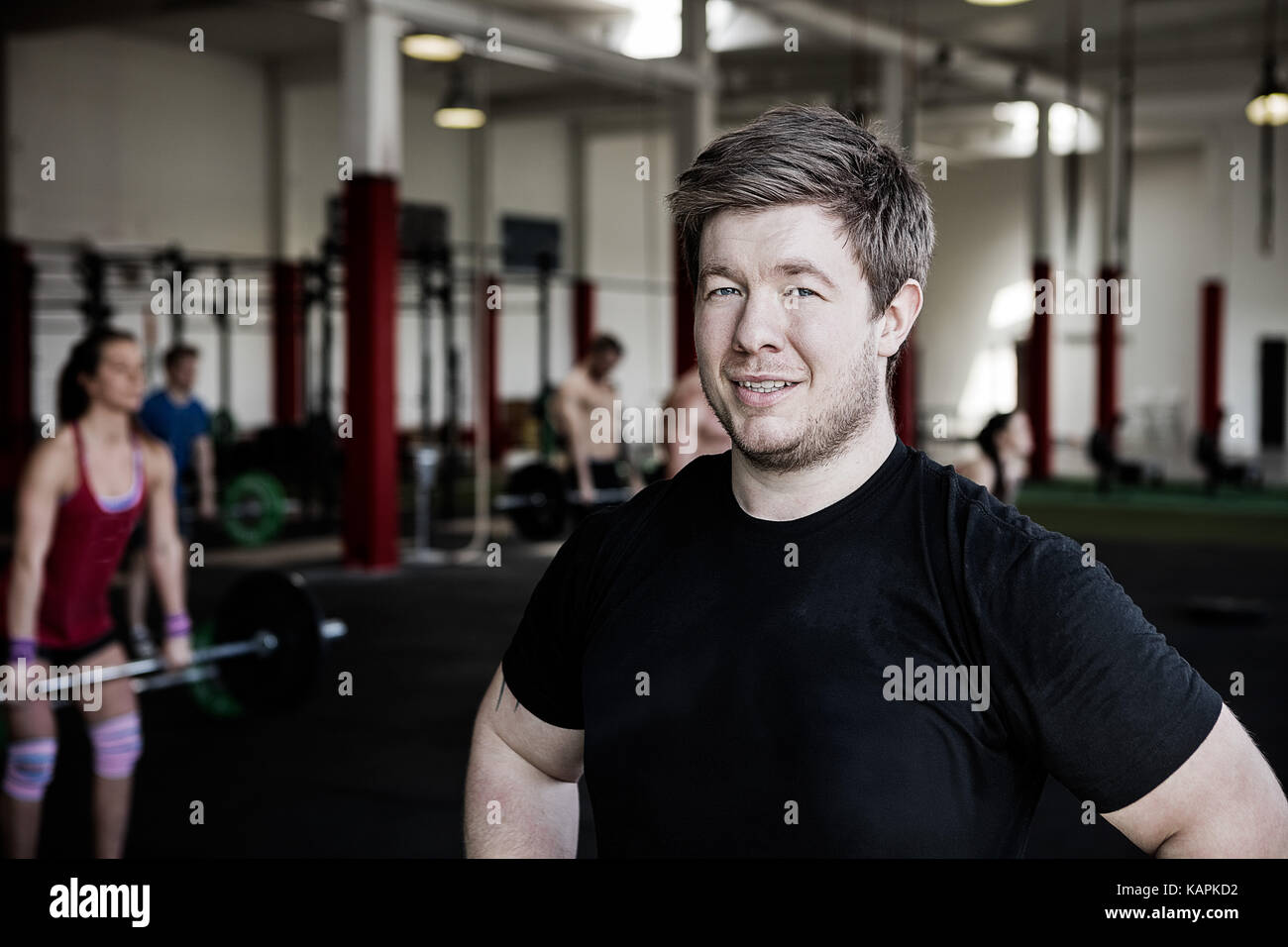 Health club confident hi-res stock photography and images - Alamy