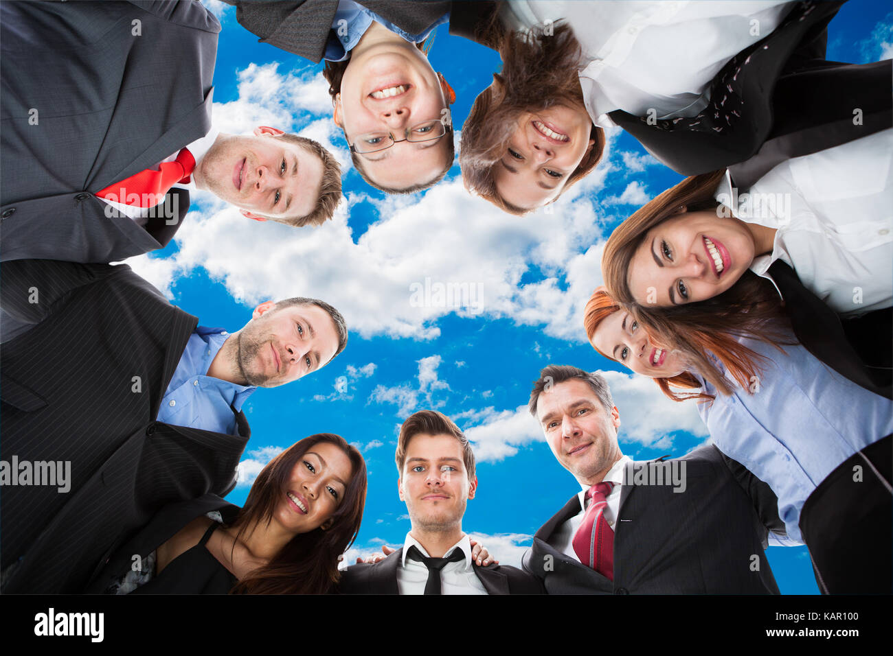 Diverse multiethnic business team hi-res stock photography and images ...