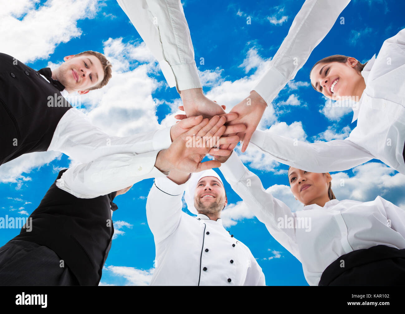 Waitresses group hi-res stock photography and images - Alamy
