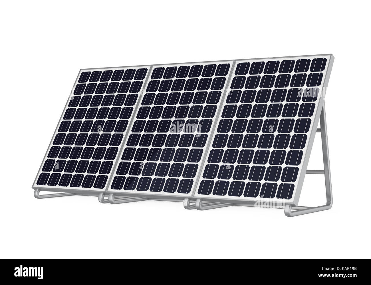 Solar Panel Isolated Stock Photo - Alamy