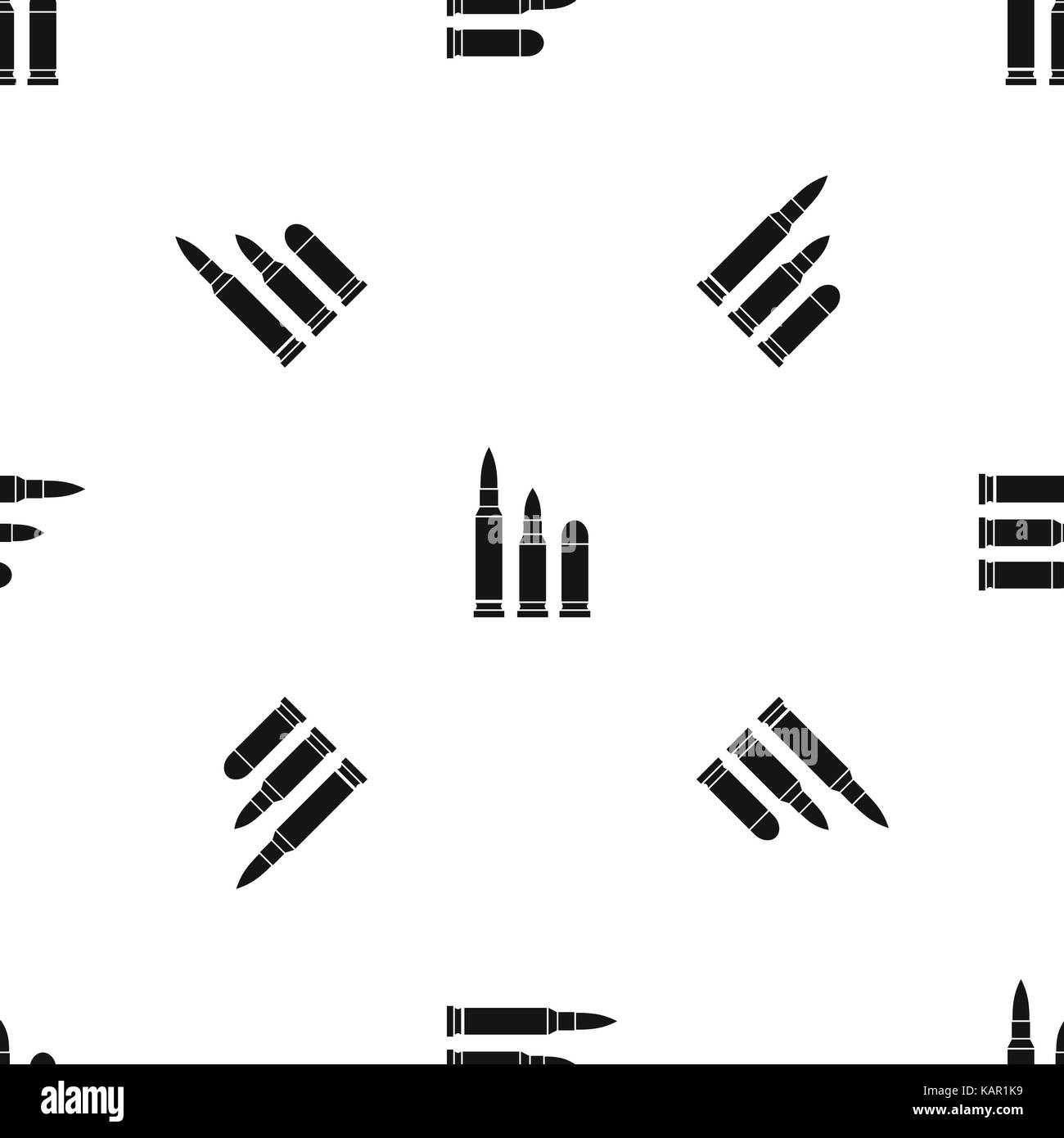 Bullets pattern seamless black Stock Vector Image & Art - Alamy