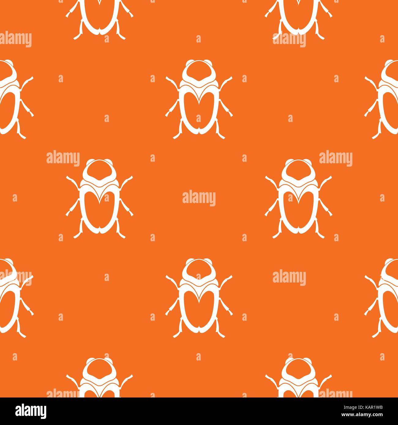 Scarab beetle pattern seamless Stock Vector Image & Art - Alamy