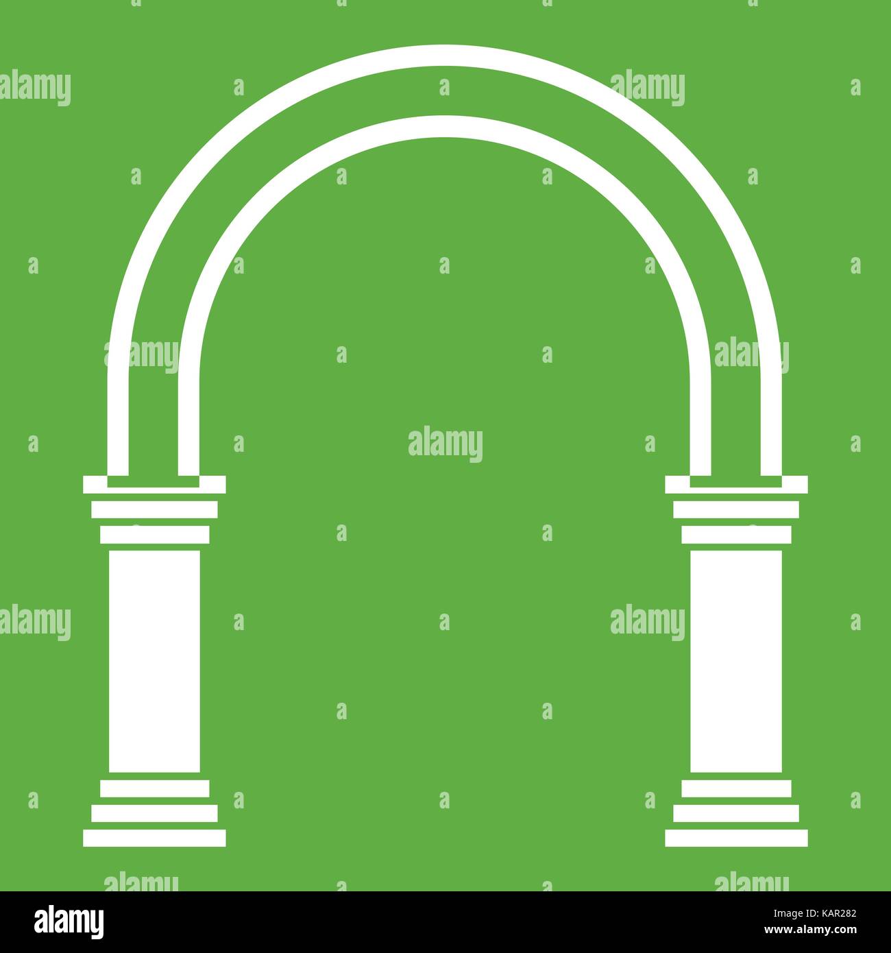 Arch icon green Stock Vector Image & Art - Alamy