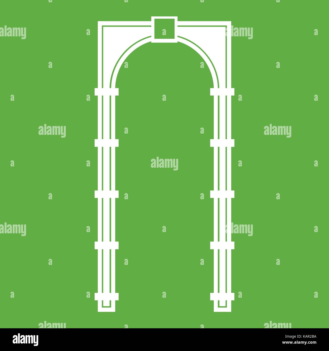 Arch icon green Stock Vector Image & Art - Alamy