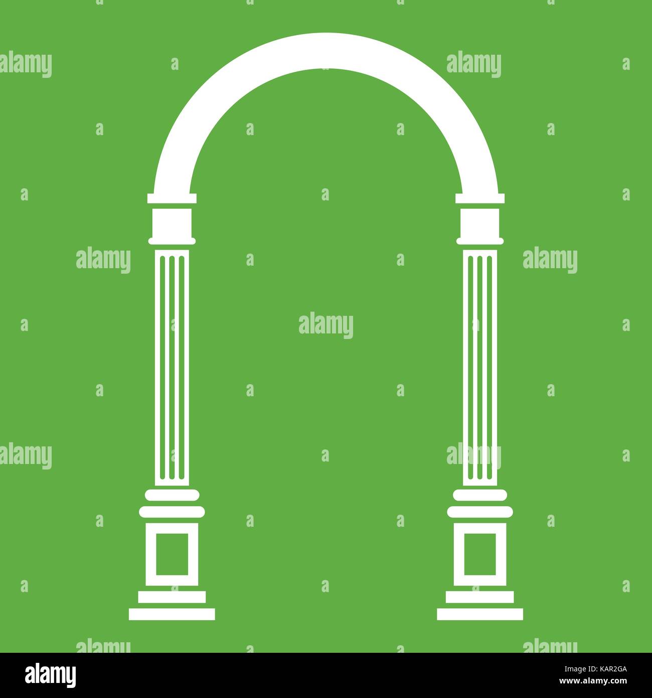 Arch icon green Stock Vector Image & Art - Alamy