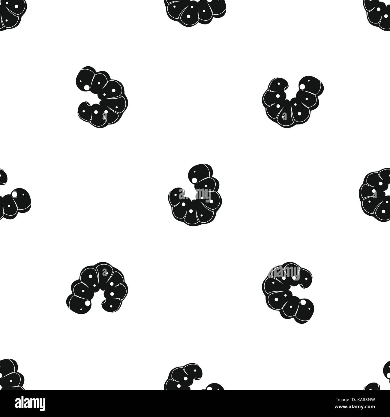 Worm pattern seamless black Stock Vector Image & Art - Alamy