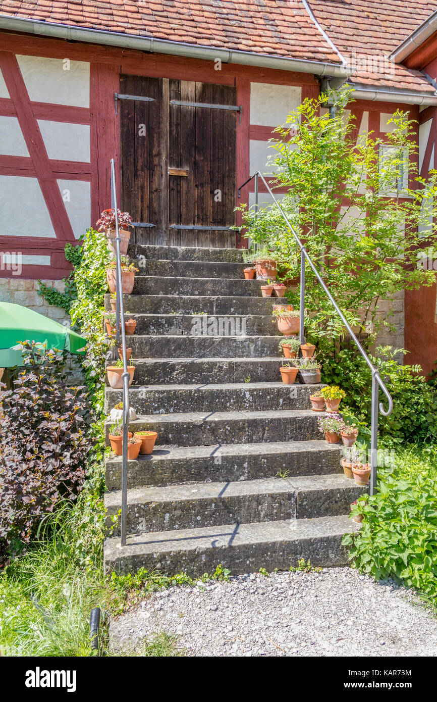 Steps entrance rural hi-res stock photography and images - Alamy