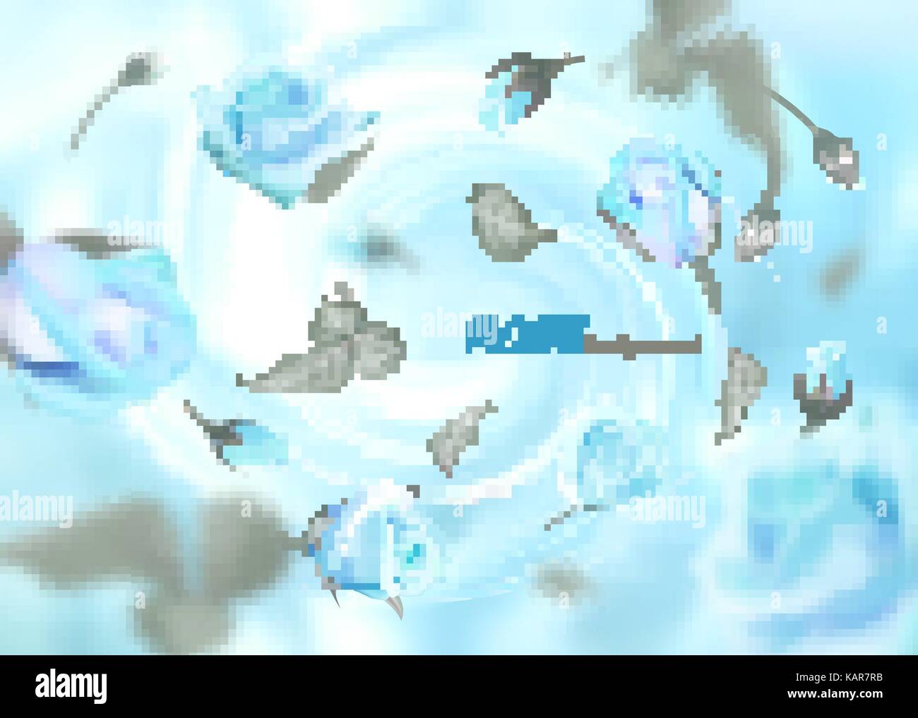 Quality blue 3d realistic Stock Vector Images - Alamy